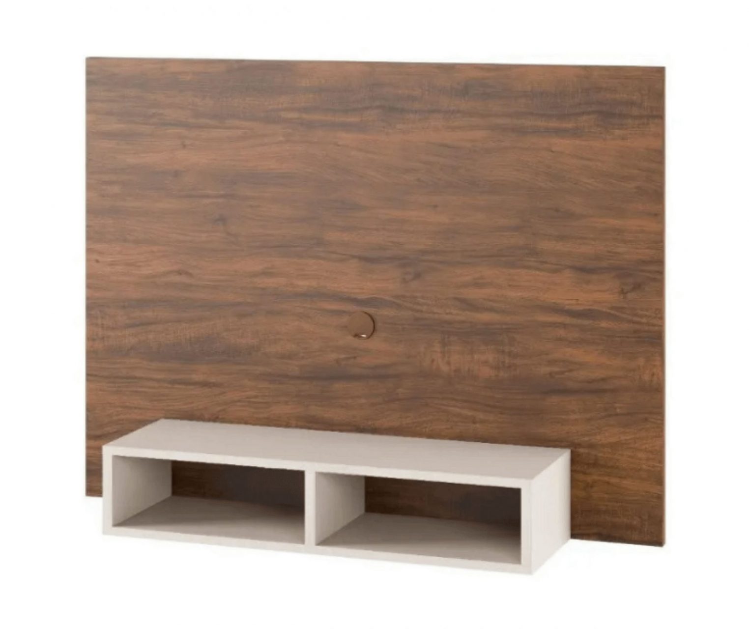 Panel Modular Rack Tv Led Living Sala Dormitorio Jazz Blanco - Lo ...